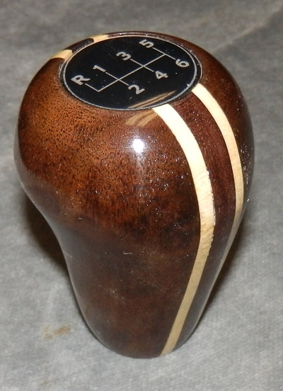 Custom Wood Gearshift Knobs
