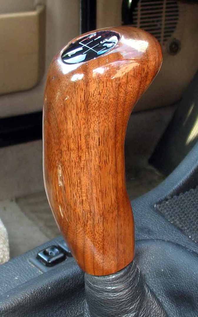Custom Wood Gearshift Knobs